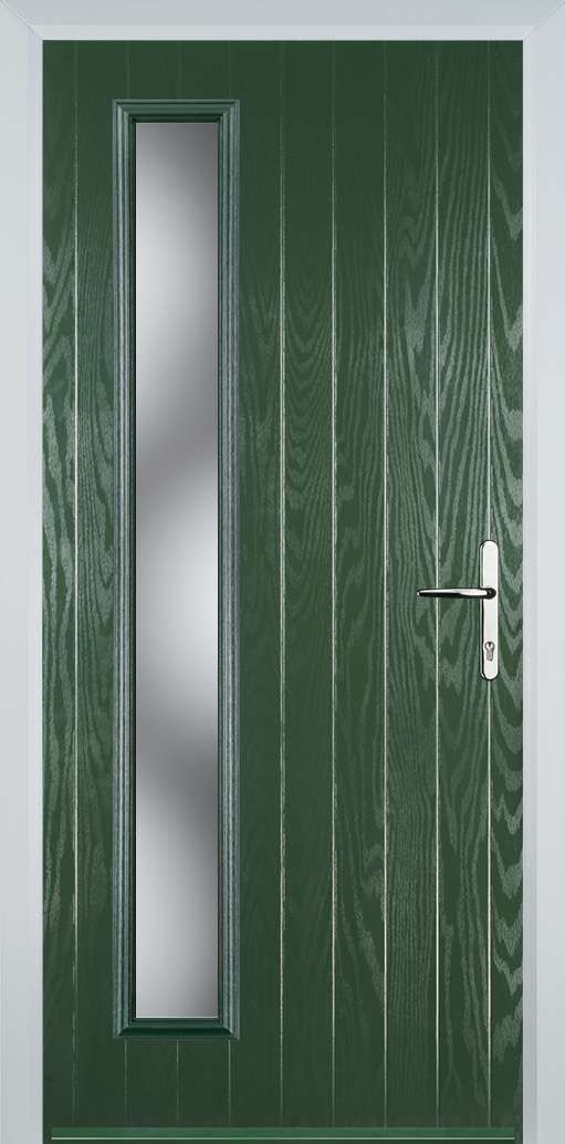 Green Cottage Side Composite Front Door | Flying Doors