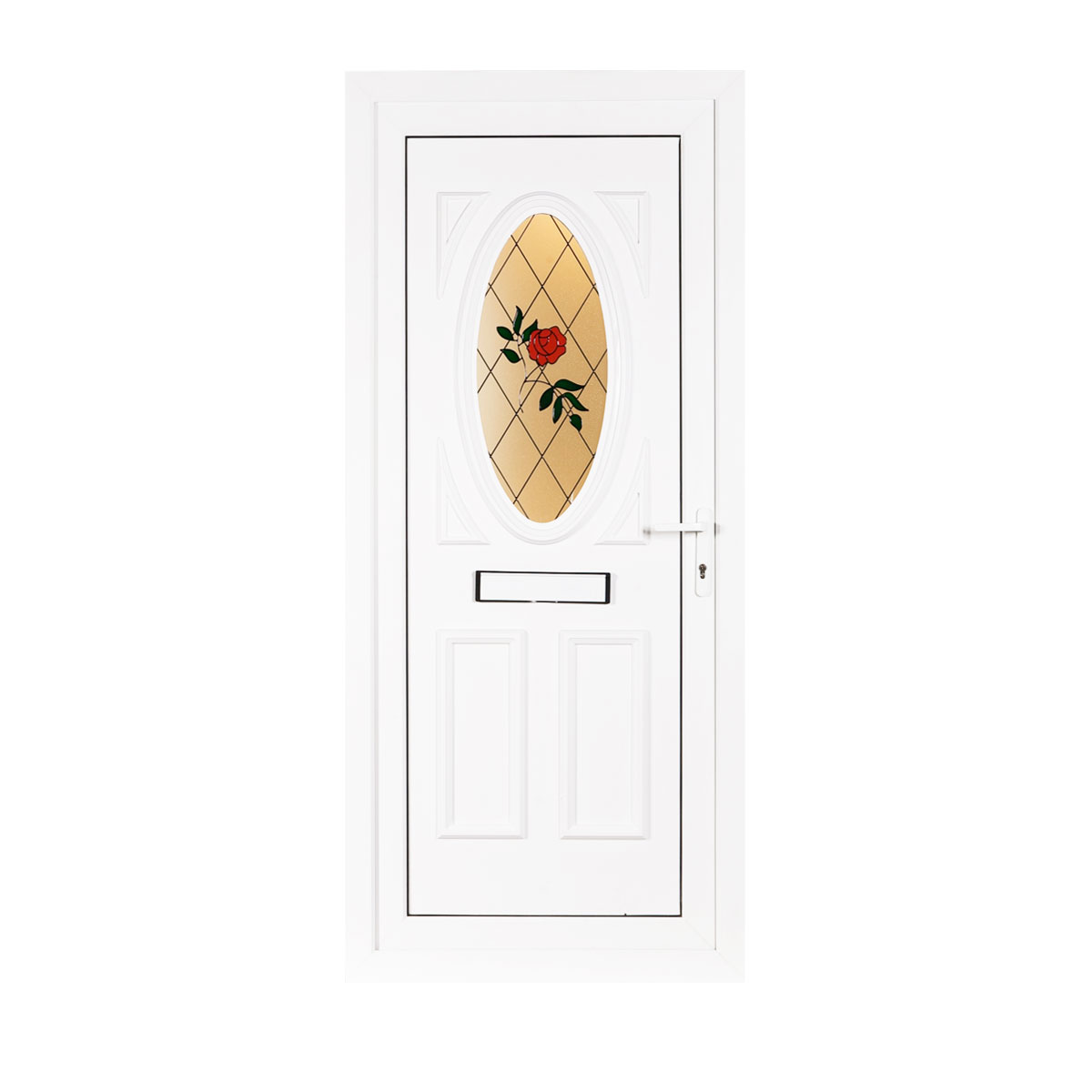 Hepburn uPVC Front Door - Left Hand Hung | Flying Doors
